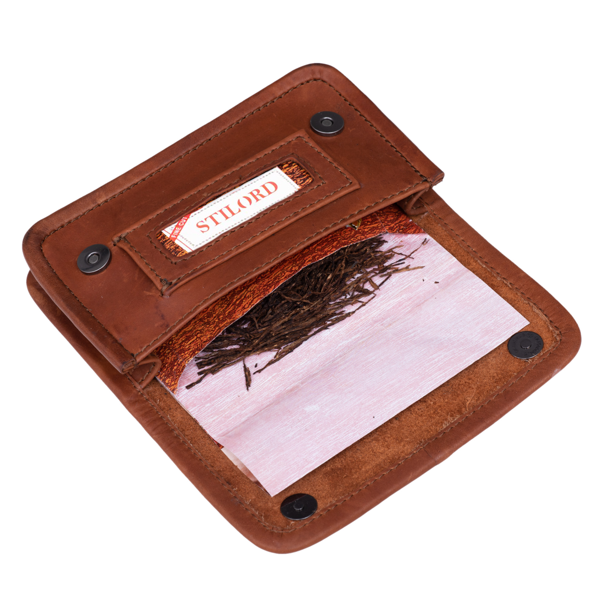 "Kingston" Bolso de Tabaco Cuero | STILORD